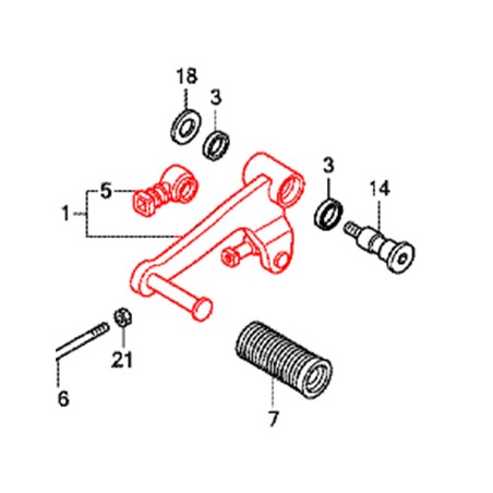 Original Honda Speed Selector for Honda NC700 NC750