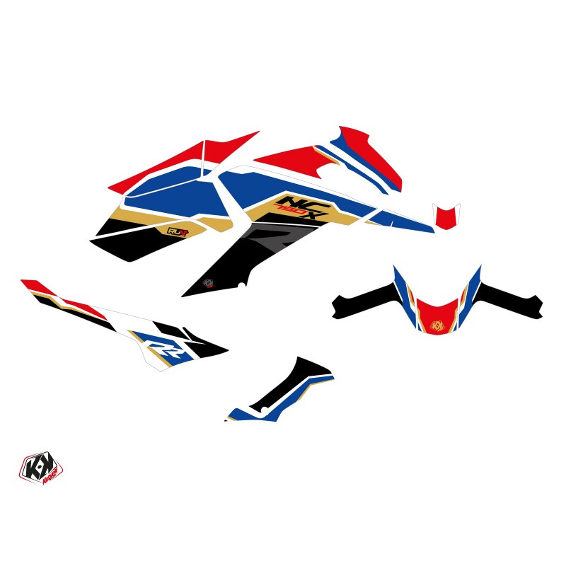 Kit déco Kutvek Run NC750X pour Honda NC700 NC750