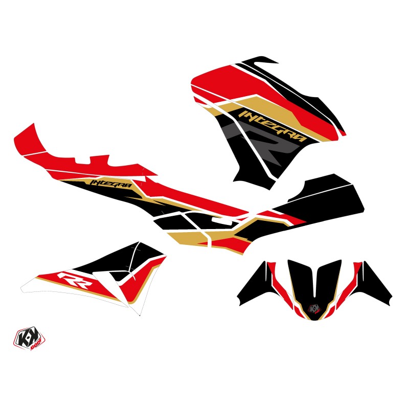 Kutvek Run Integra 750 Decoration Kit for Honda NC700 NC750